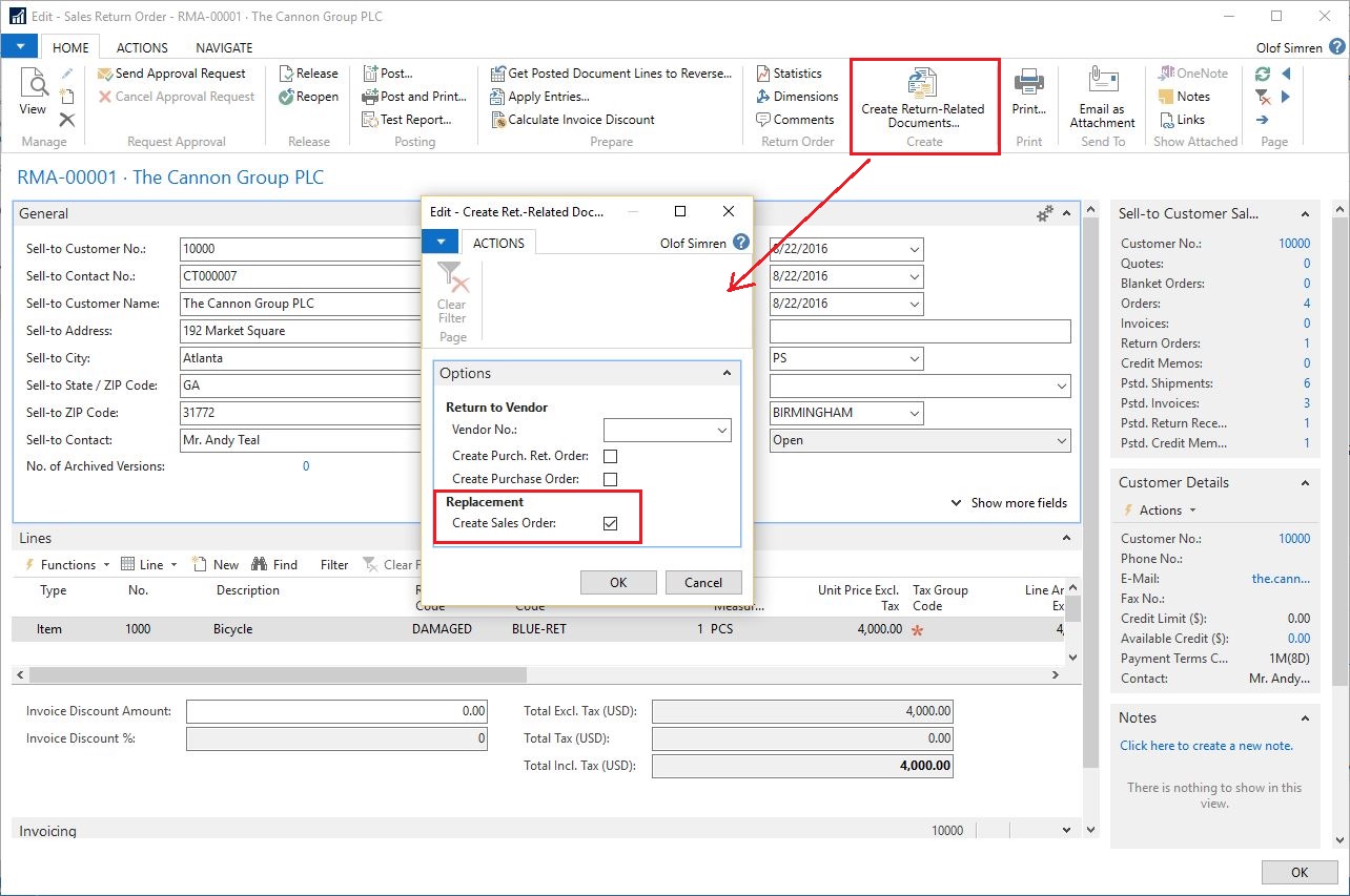 Return Merchandise Authorization (RMA) | Olof Simren - Microsoft ... Return Merchandise Authorization (RMA) | Olof Simren - Microsoft ...